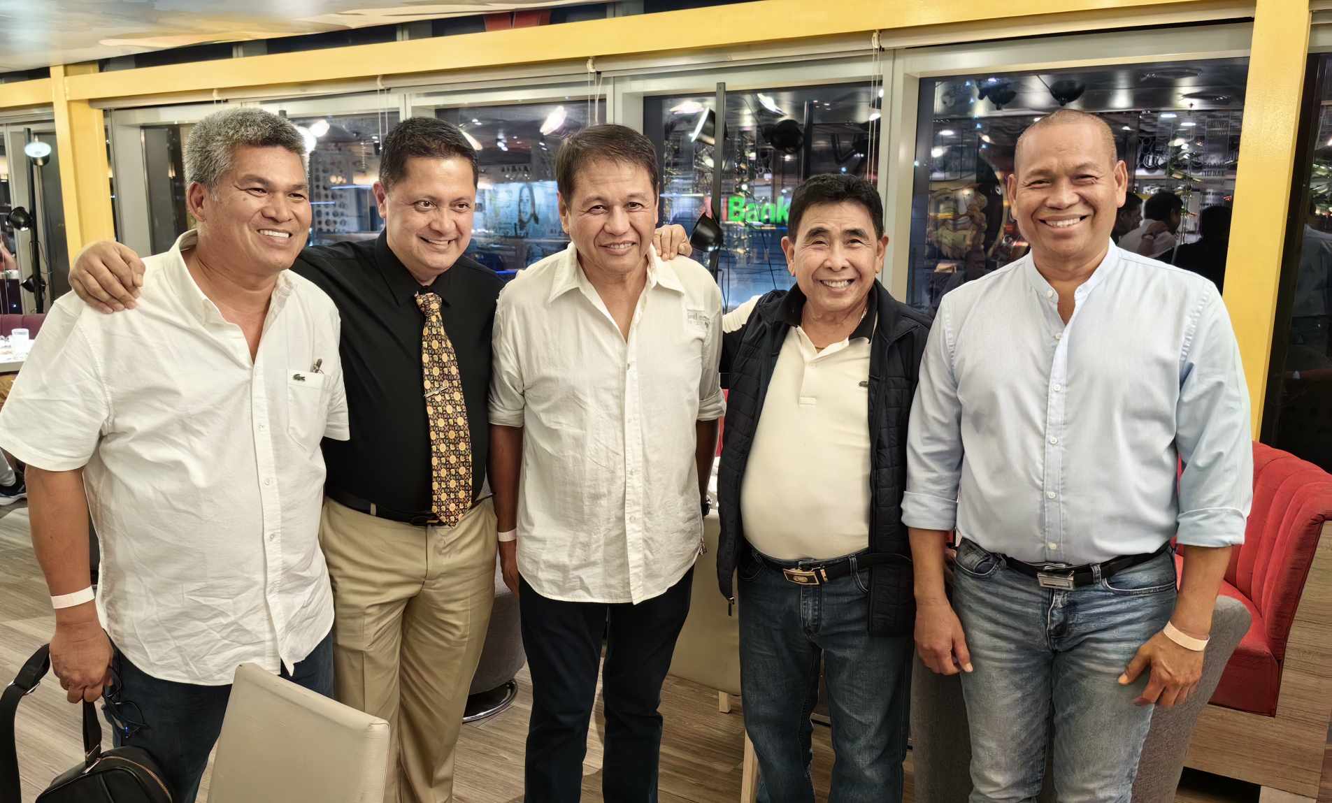 NEWLY-ELECTED PFP OFFICERS ASK FOR SUPPORT FROM NATIONAL OFFICERS ...